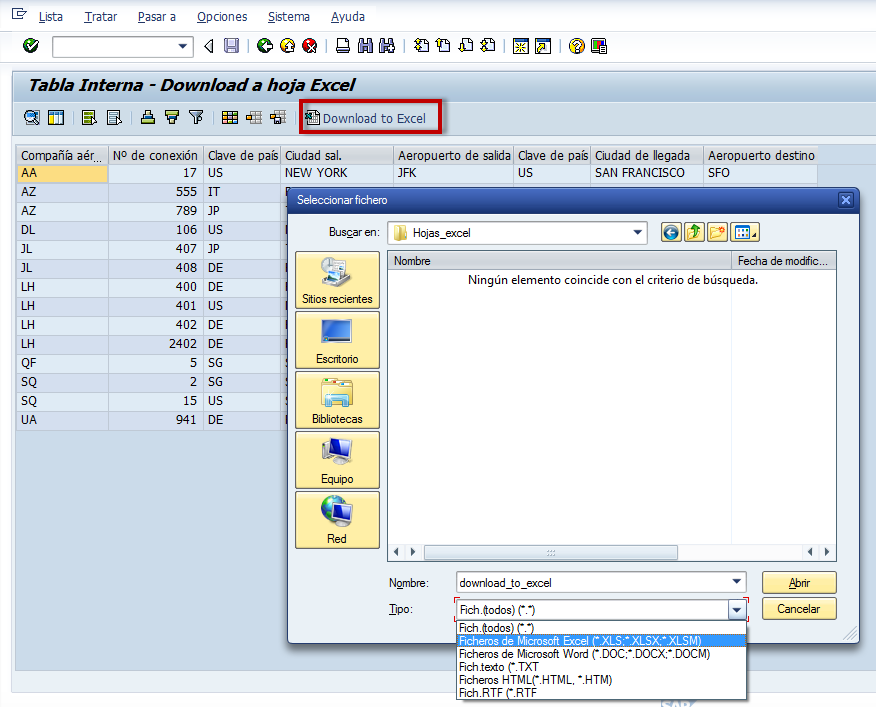 Abap Excel Download Ole Getthebest