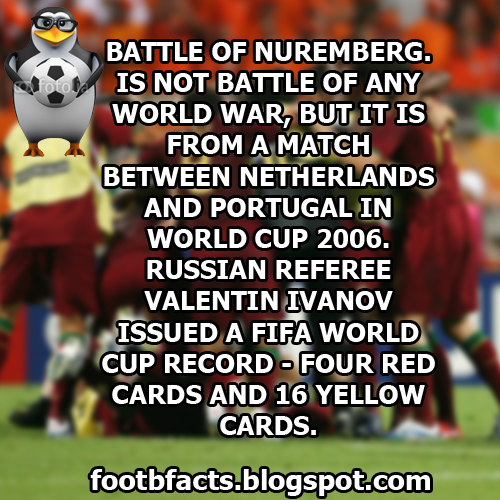 Football Fact About World Cup 2006 - Football Facts