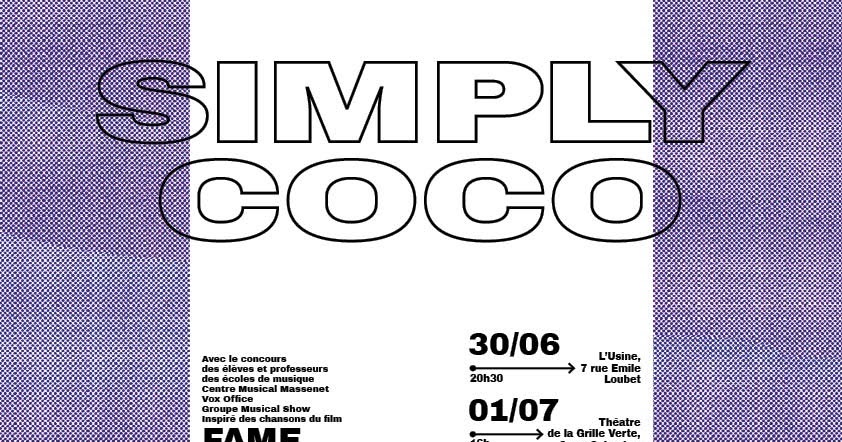 Centre musical Massenet: Comédie Musicale Simply Coco le 30 juin et le ...