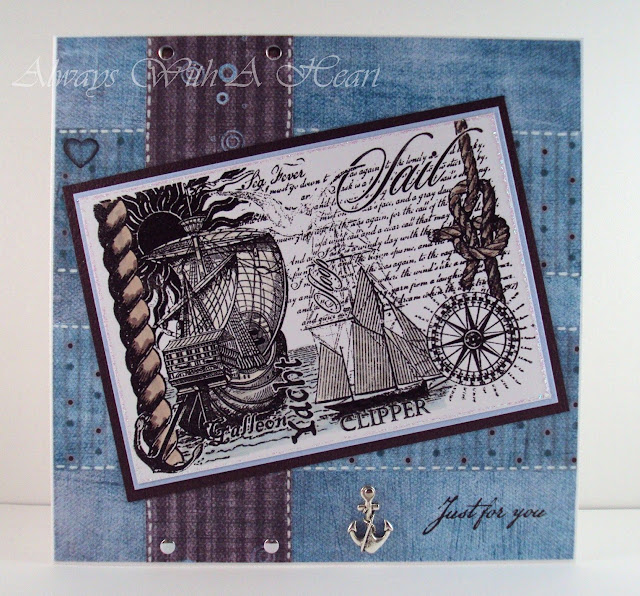 Always with a Heart: NAUTICAL COLLAGE