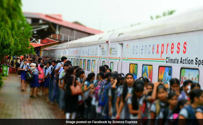 Science Exhibition train will be today at Roha railway station