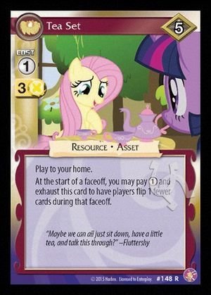 MLP Tea Set CCG Cards | MLP Merch