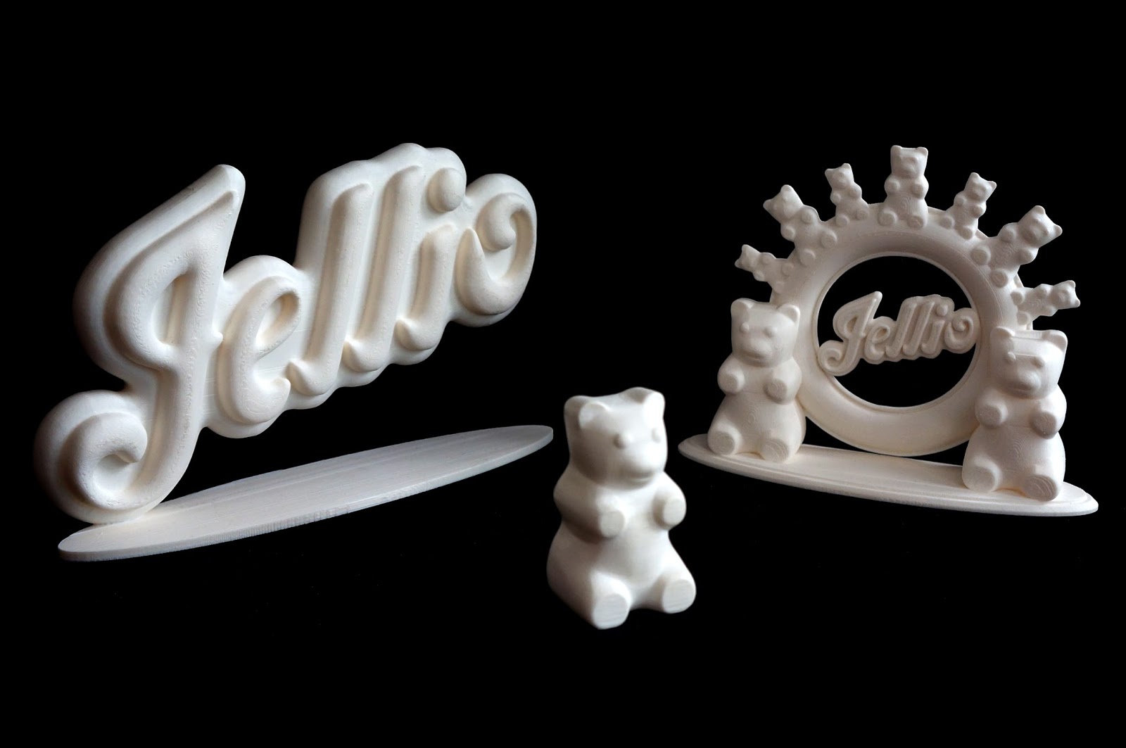 Michael Ferrari-Fontana: Jellio Logo and Frame, Zbrush Model, MakerBot ...