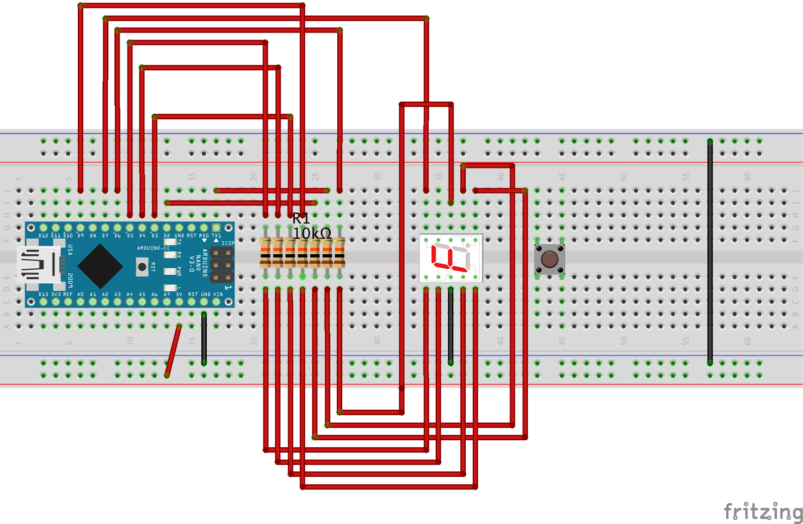 ASSIST ARDUINO: Afficheurs 7 Segments