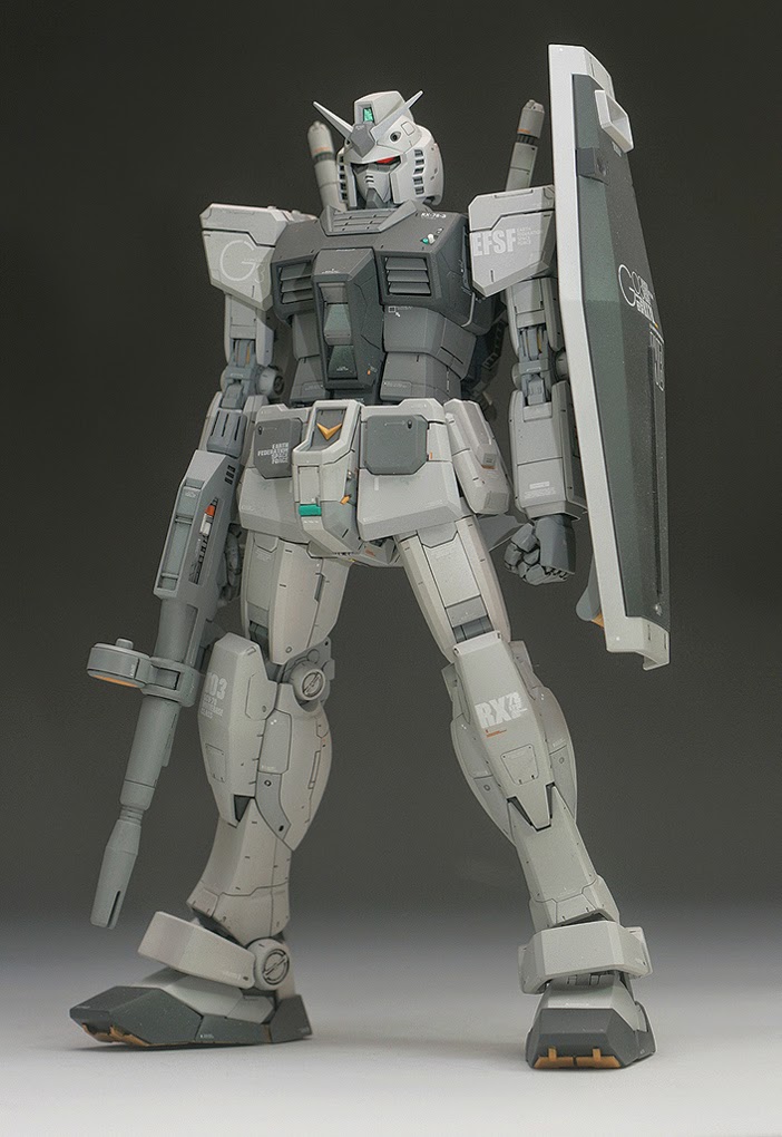GUNDAM GUY: MG 1/100 RX-78-3 Gundam G-3 - Painted Build