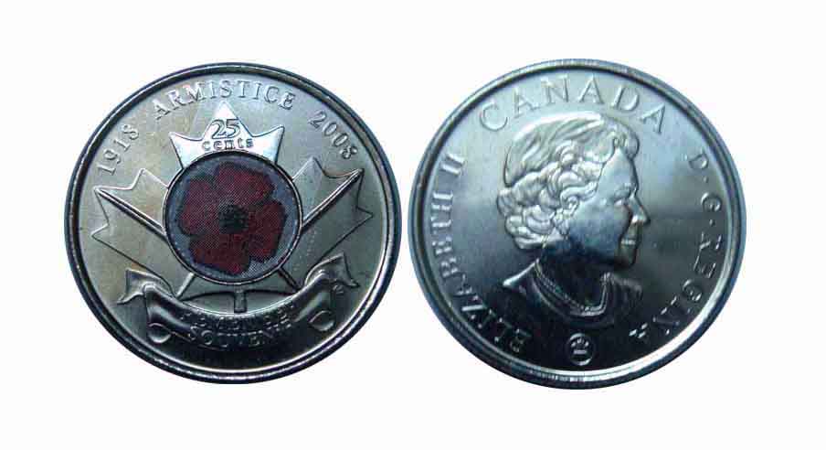 UNUSUAL & MULTICOLOR COINS: CANADA