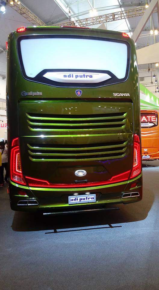 GIIAS 2016: Tampilan Bus Buatan Adi Putro Jetbus 2+ SHD Scania K410 ...