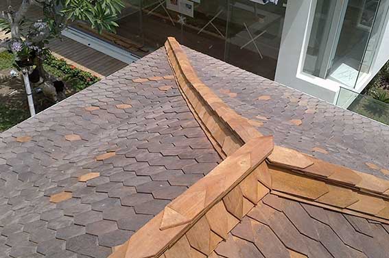 Penutup Atap Sirap | Materialpilihanku