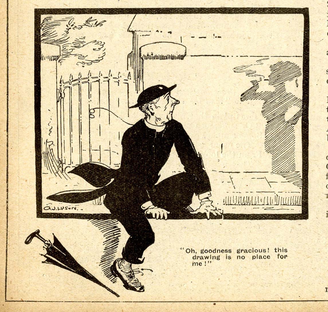 Cartoon Cliche Primer: This Drawing is no place for me!