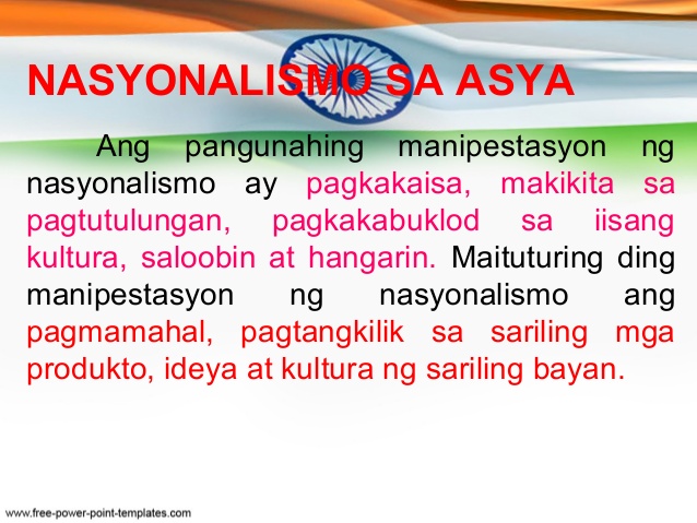 ano ang nasyonalismo - philippin news collections