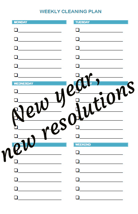 New year, new routines