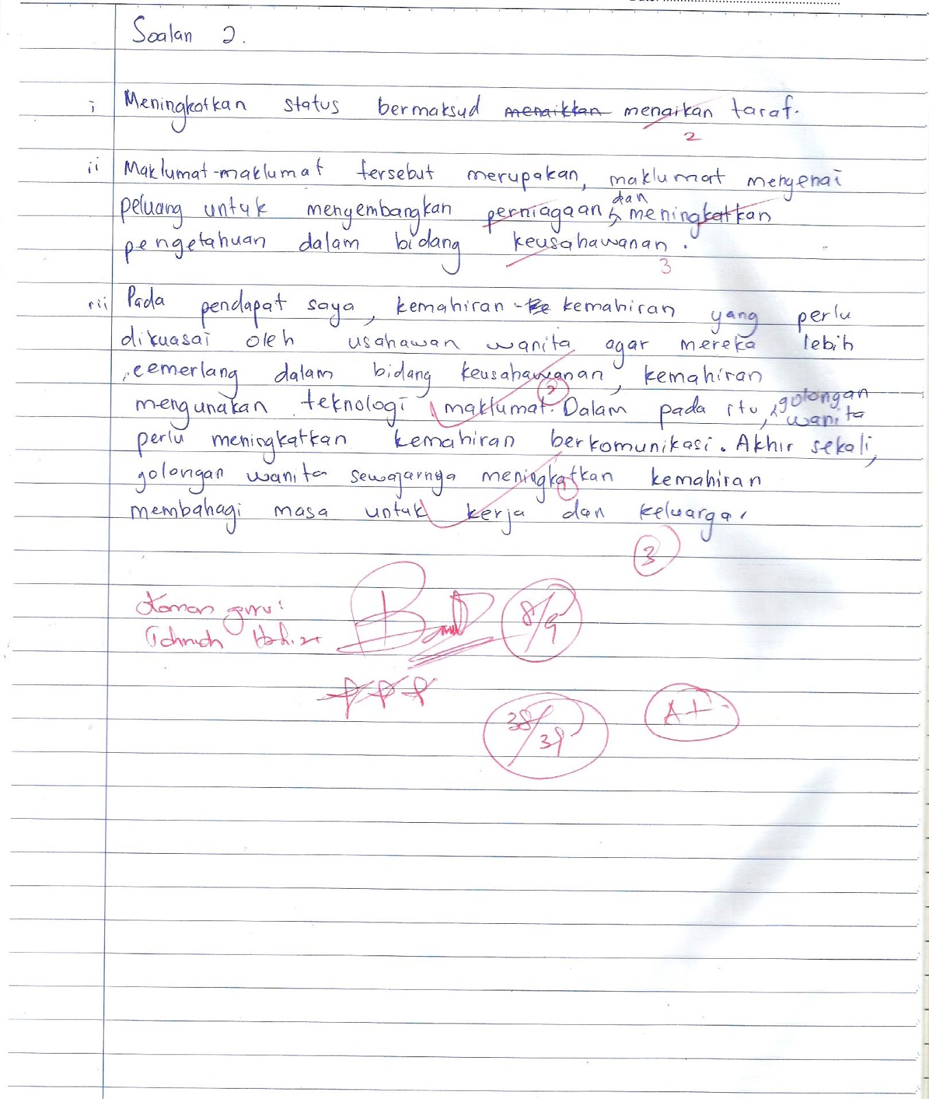 Laman Bahasa Melayu SPM: PENCAPAIAN CEMERLANG PELAJAR KELAS 5 SAINS ...