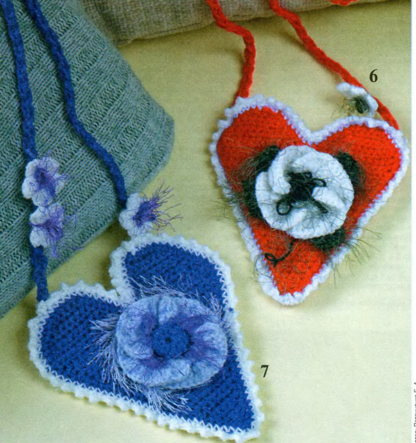 Ely Handmade: Inimioare croşetate