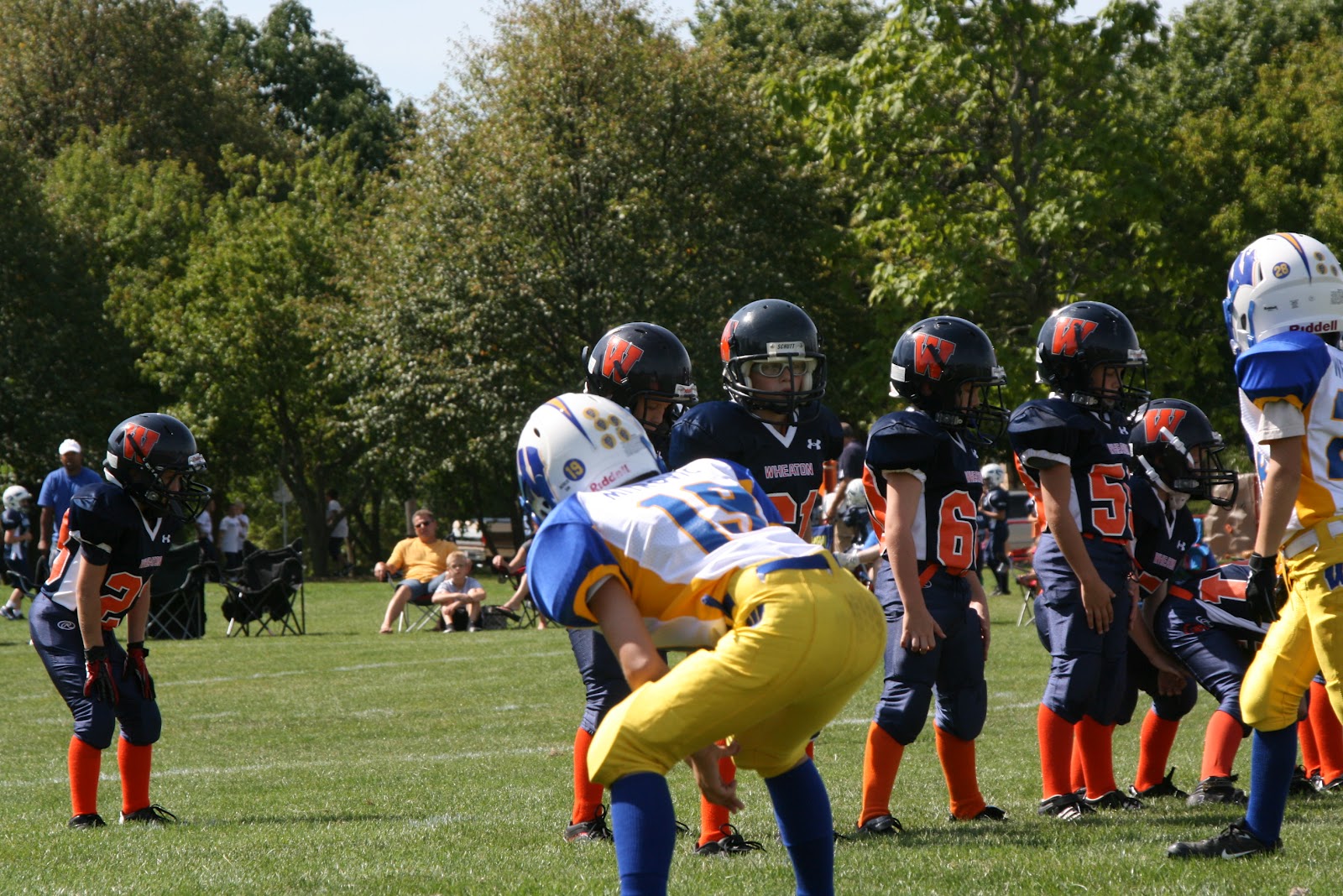 Wheaton Rams Team Black 73lbs: Wheaton Bowl vs. Warren