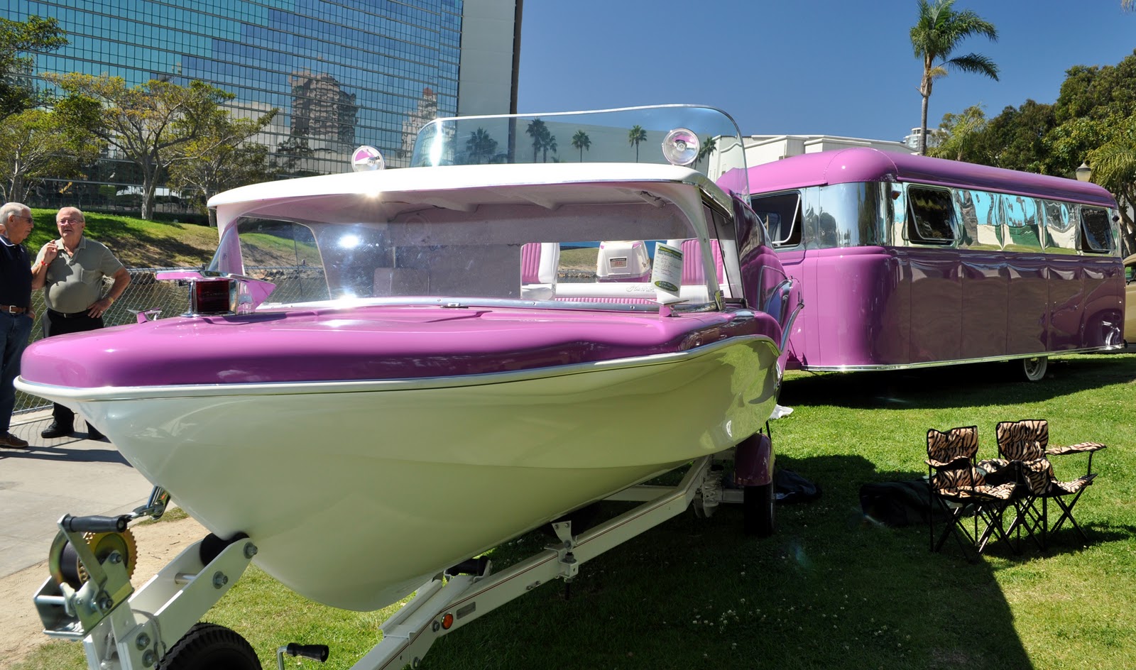 Just A Car Guy: Cool boat and RV found at the Motorama