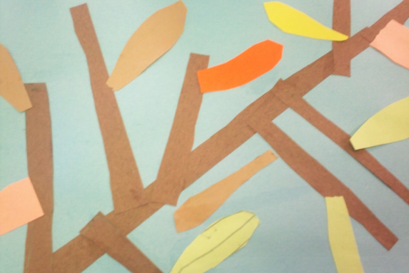 Art With Mr. E: Collage Branches: 1st Grade