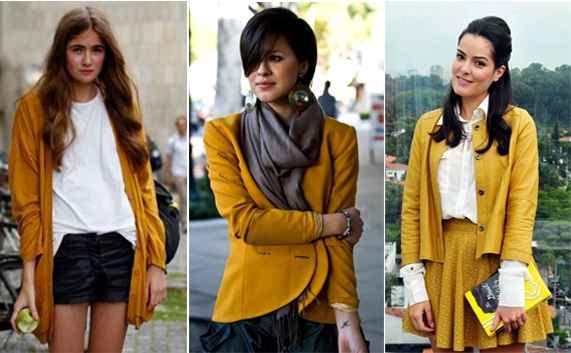 De Par com a Moda: Cor Mostarda: tendência inverno 2012
