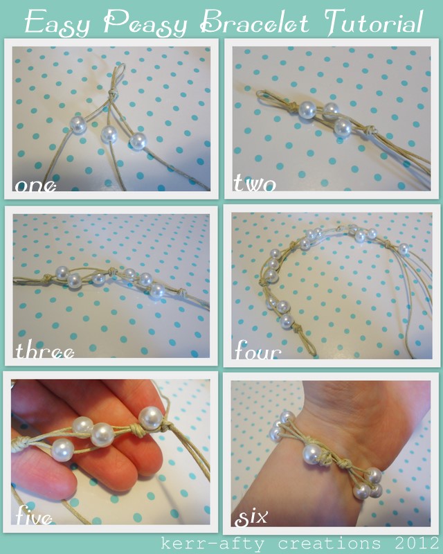 Kerr-afty Creations: Easy Bracelet Tutorial