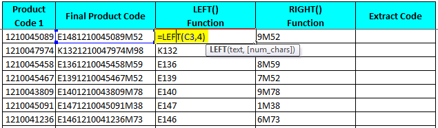 Len Left And Right Function In Excel With Basic Excel Examples Excel Solutions Basic And