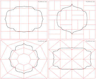 Four grid: Free printable Label grid line drawing worksheet/activity ...