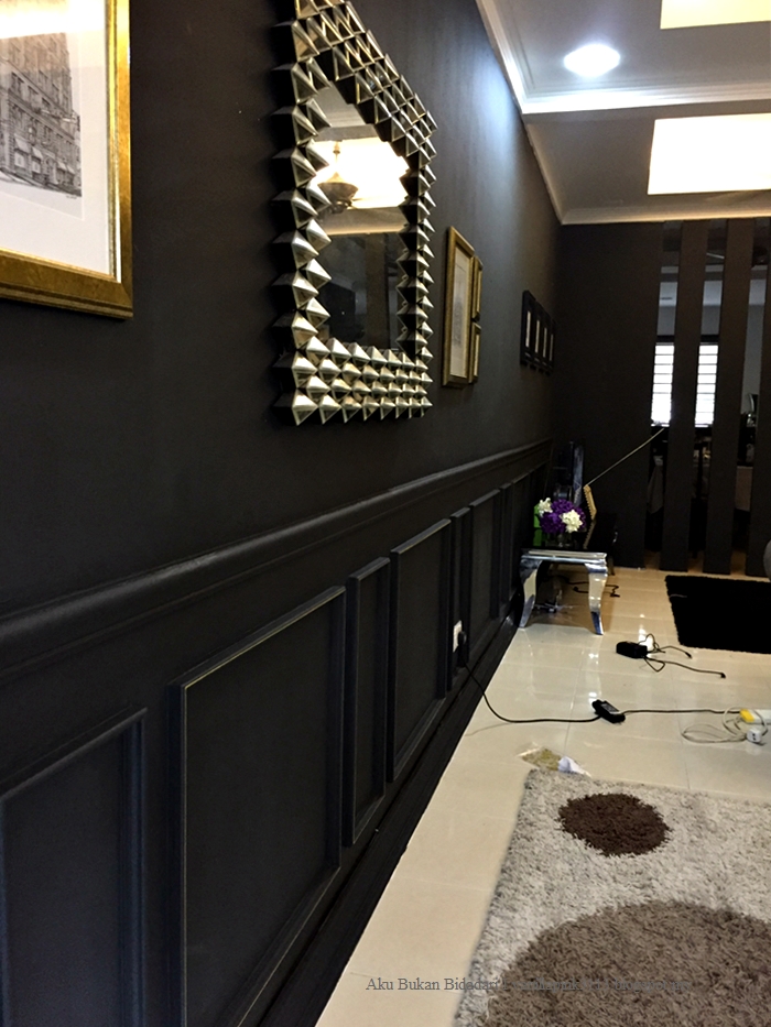 aku bukan bidadari: DIY Pemasangan WAINSCOTING