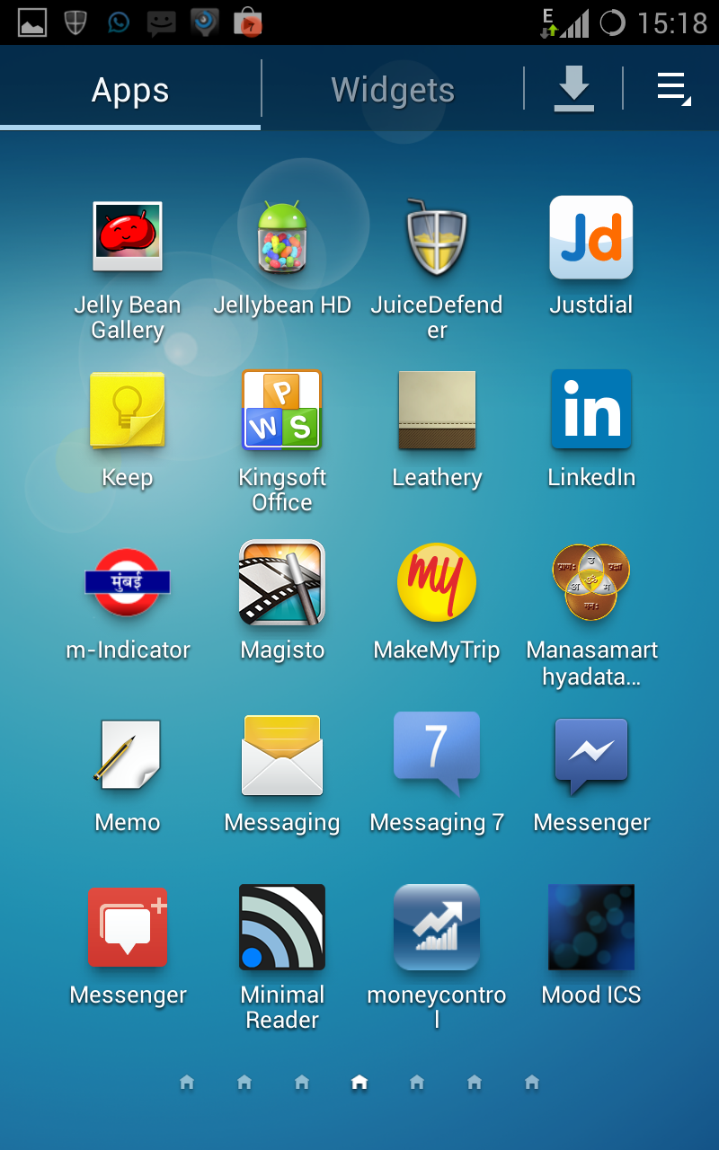 Android 4.2.2 on Galaxy Note GT-N7000 - Touchwiz UI look and feel for ...