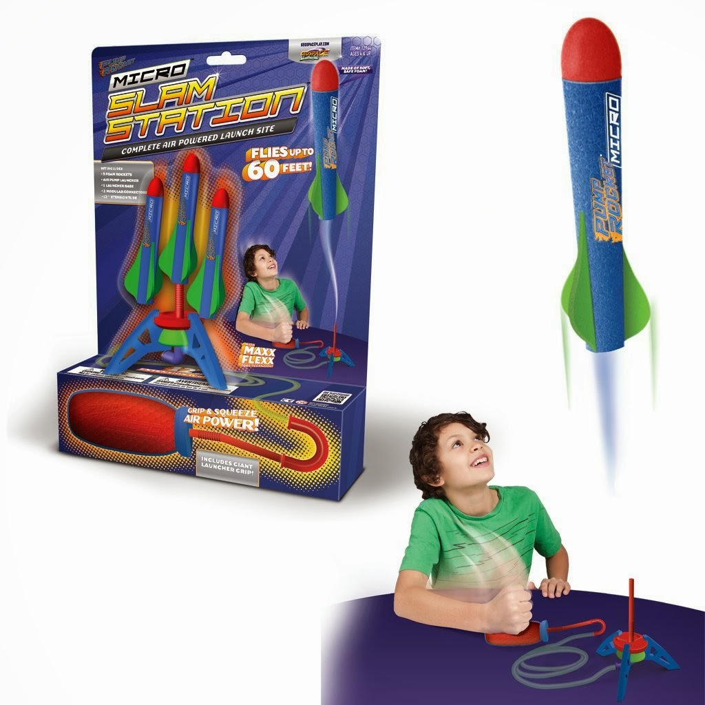 New Age Mama: Holiday Gift Guide: Pump Rocket Micro Slam Station