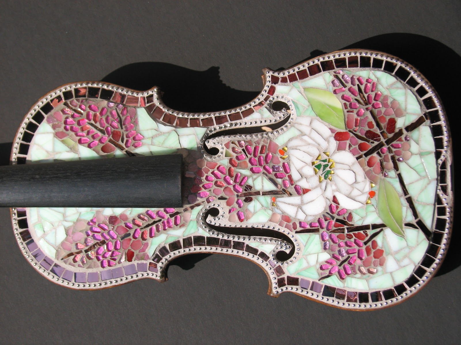 Piece Of Mind Mosaics: The Painted Violin Project