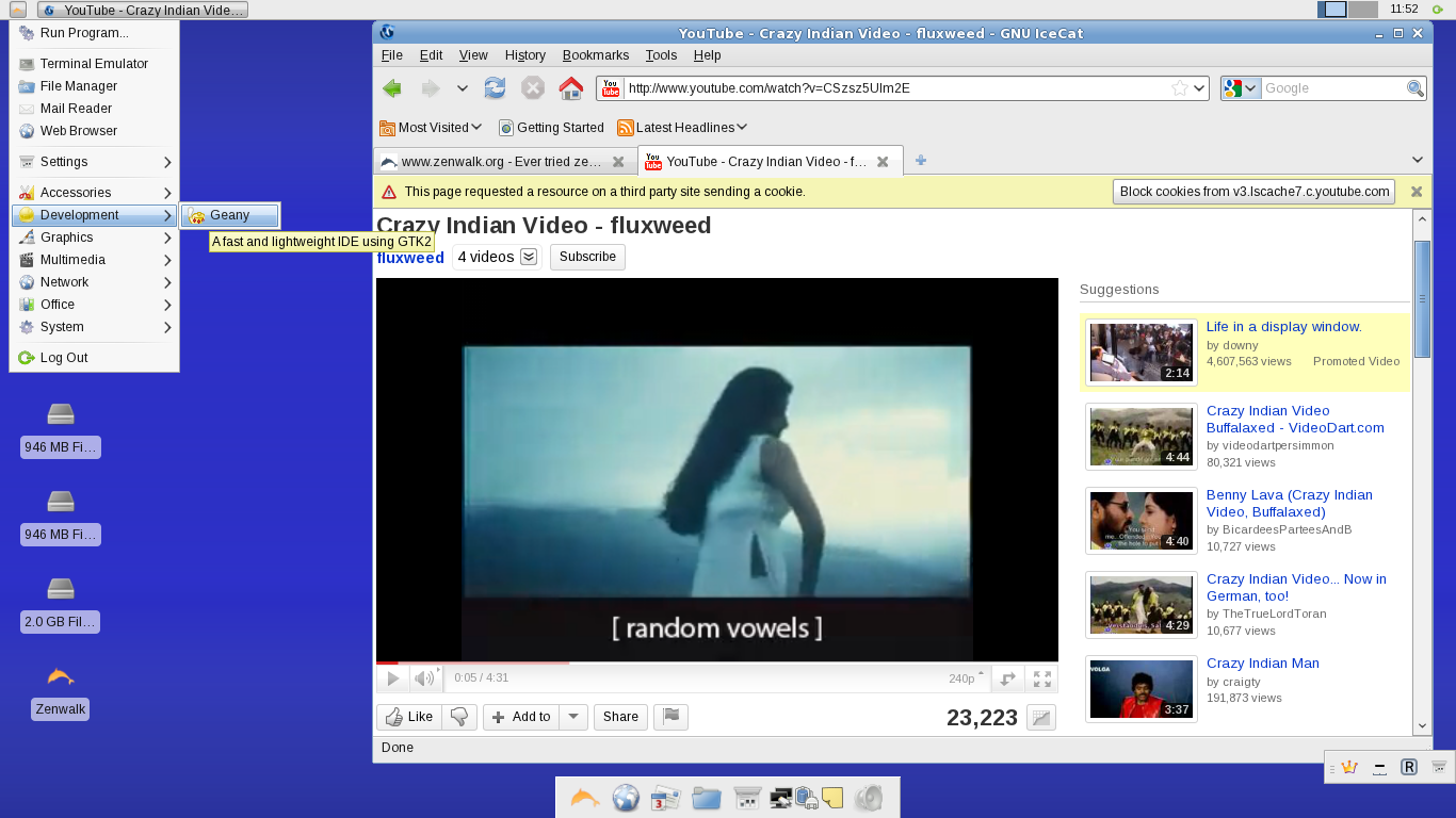 Das U-Blog by Prashanth: Review: Zenwalk 7.0