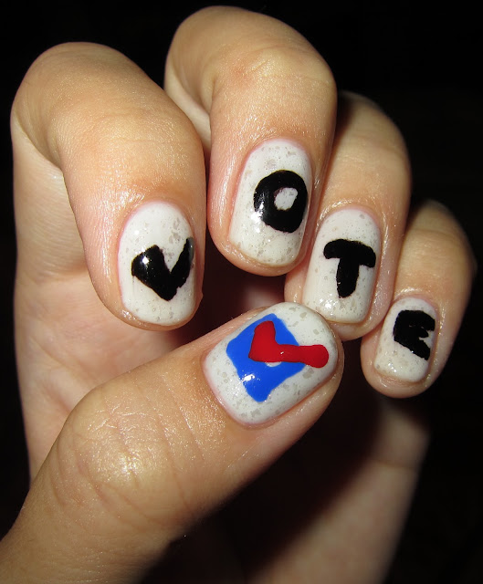 Election Day Nails
