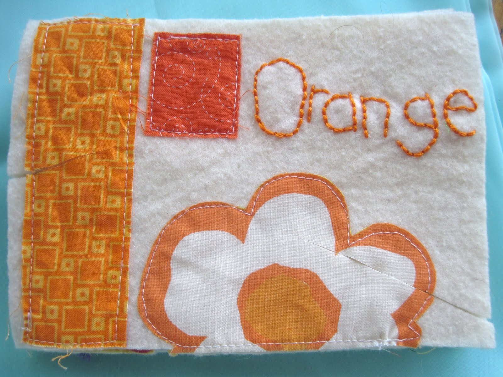 Ramblings from the Sunshine State: Felt Color Book