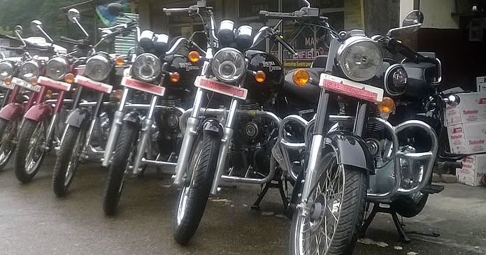 Enfield Bull Tech: How to Hire Royal Enfield in Manali...?