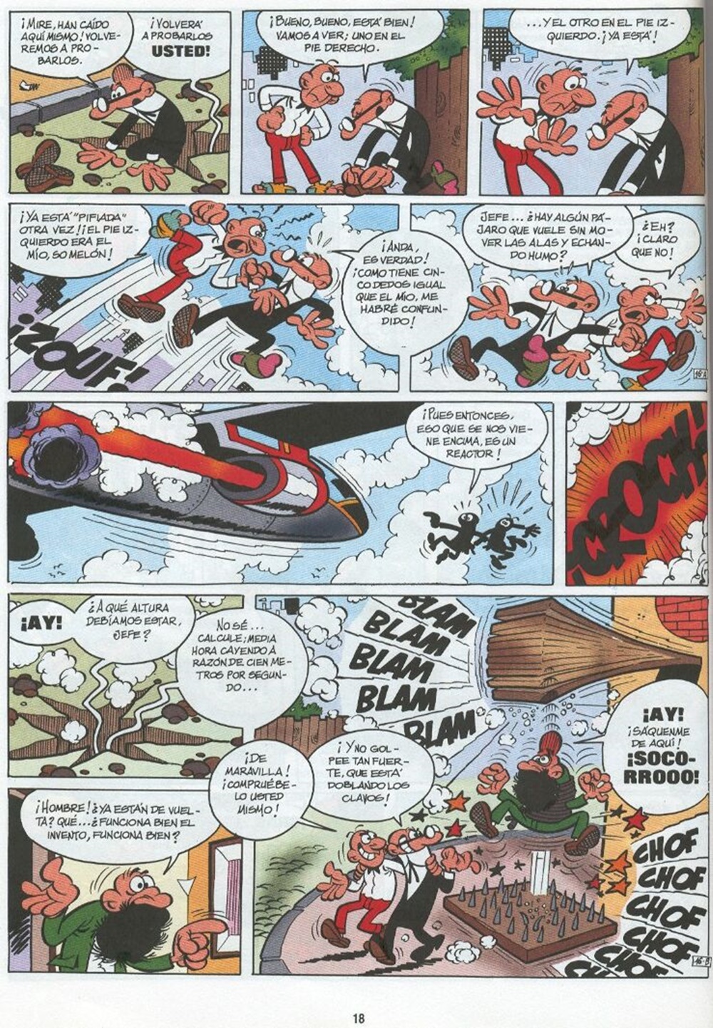 MORTADELO Y FILEMON-Los inventos del Profesor Bacterio-EM ESPANHOL