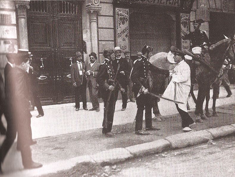 Semana Tragica de Barcelona: Algunas imagenes