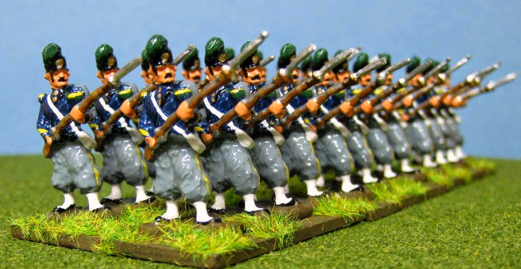 20mm Crimean War Wargaming and Other Stuff: Scruby - French Chasseurs a ...