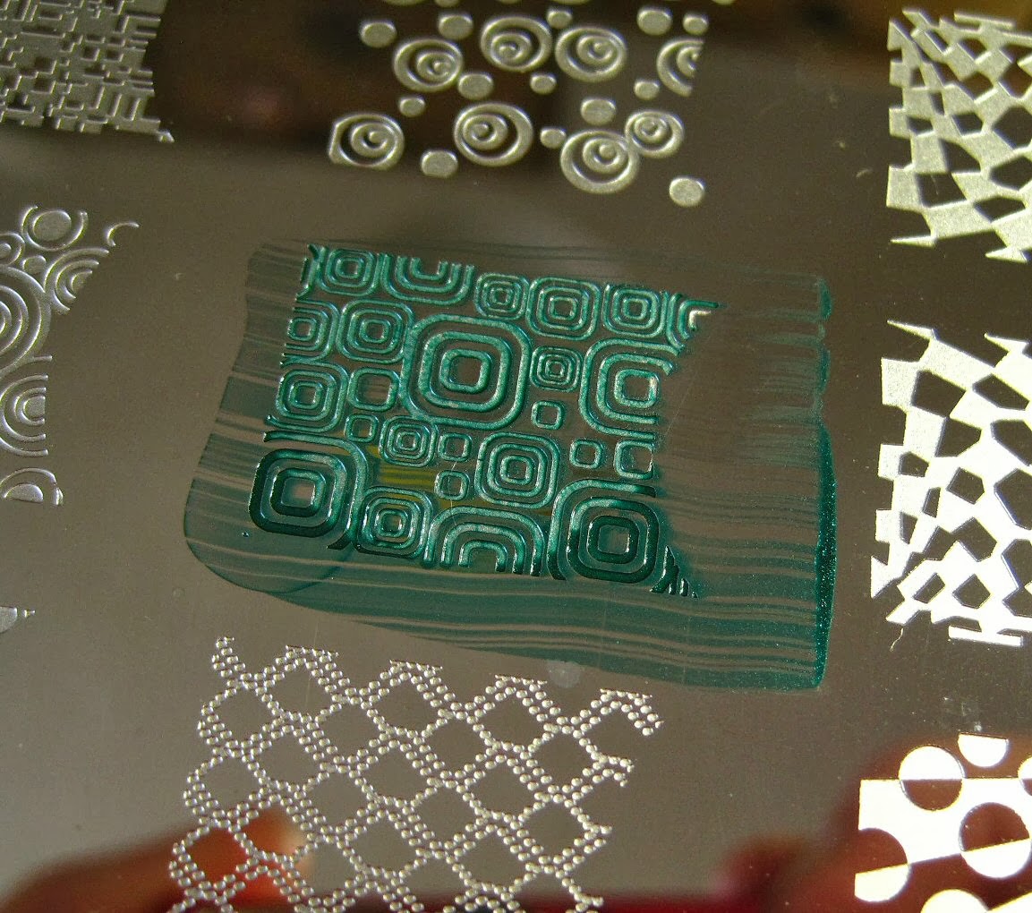 Etching Silver Using Nail Art Stamps