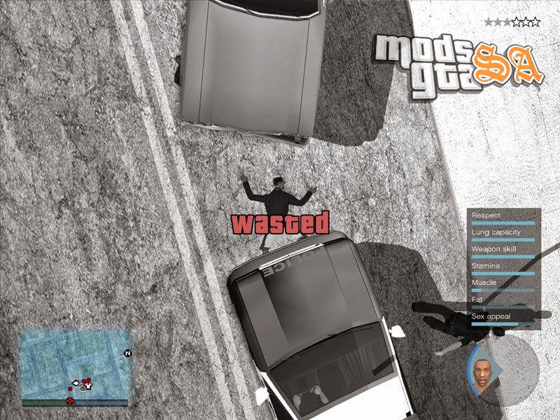 Mods GTA San Andreas: GTA 5 HUD