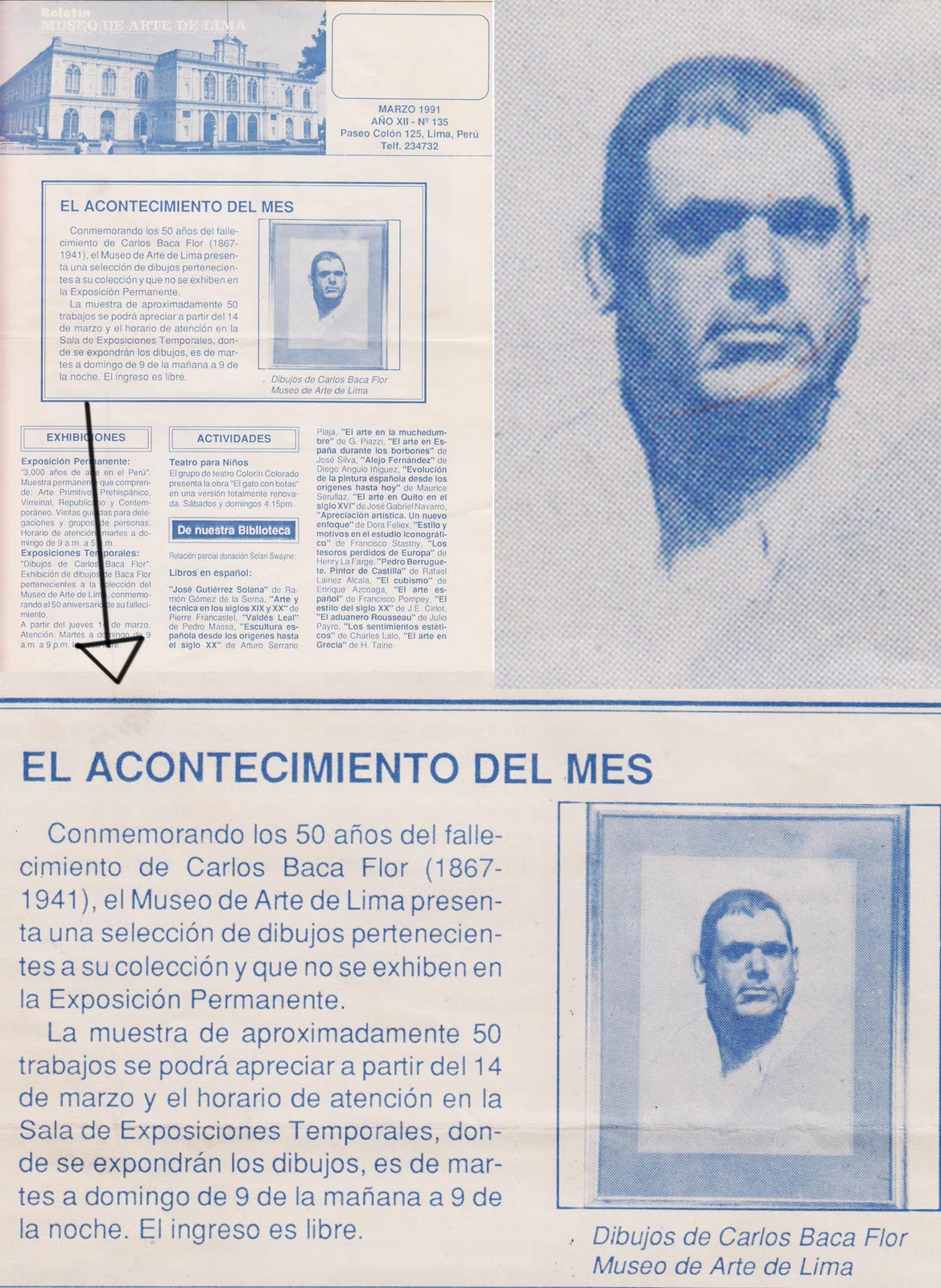 CARLOS BACA FLOR: GALERÍA DE FOTOS Y OBRAS DE CARLOS BACA-FLOR