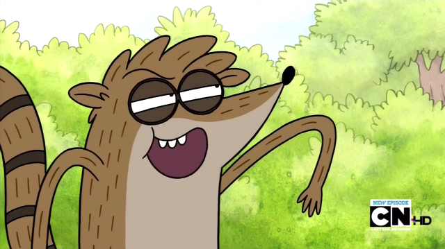 Apenas Um Show, Hora de Aventura e O Incrivel Mundo de Gumball! : Rigby!