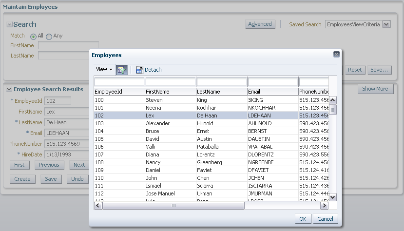 Andrej Baranovskij Blog Adf Query Search And Results Form