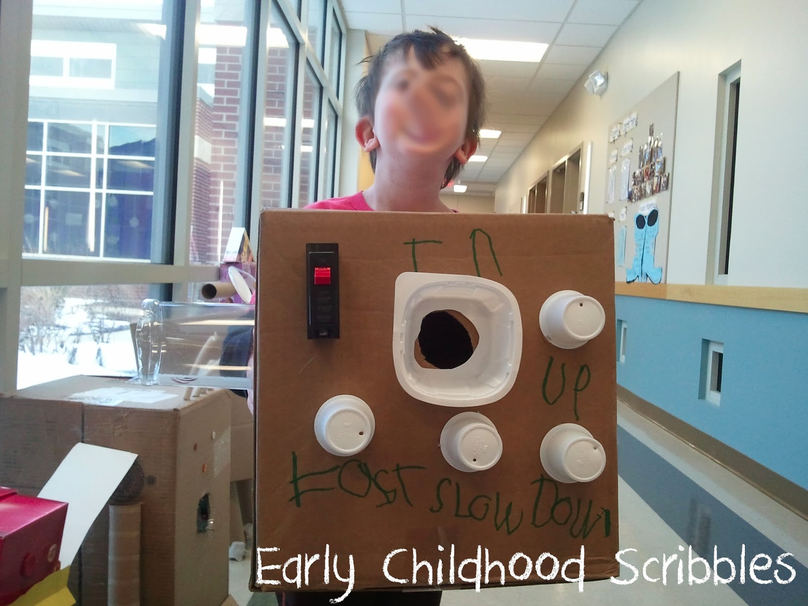 Early Childhood Scribbles: Exploring Machines in Preschool