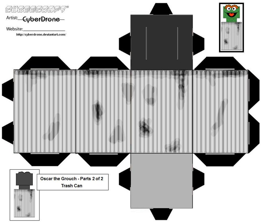De cubeecraft y algo más: Cubeecraft Plaza Sésamo
