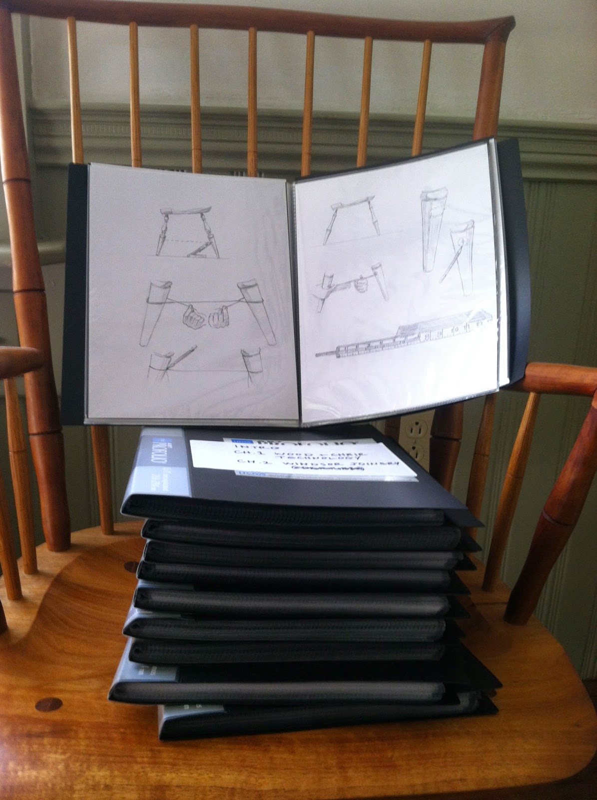 Peter Galbert Chair Notes, Windsor Chairs