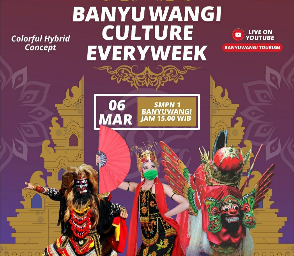 DAFTAR LENGKAP AGENDA BANYUWANGI FESTIVAL 2021, COLORFUL HYBRID CONCEPT