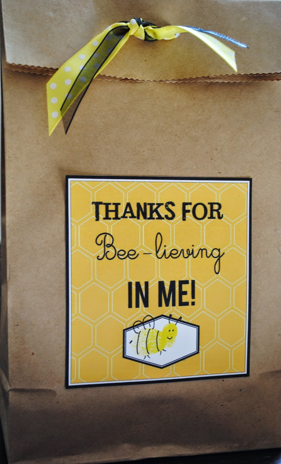 Milostones Creates: {Bee-lieve}