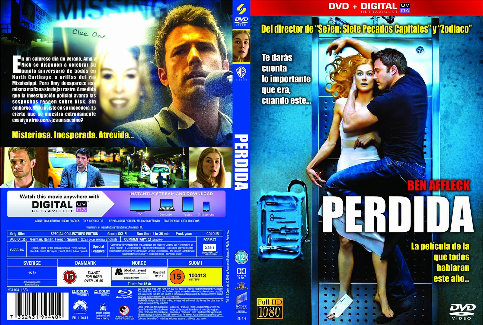 ESTRENOS EN BLU RAY: PERDIDA