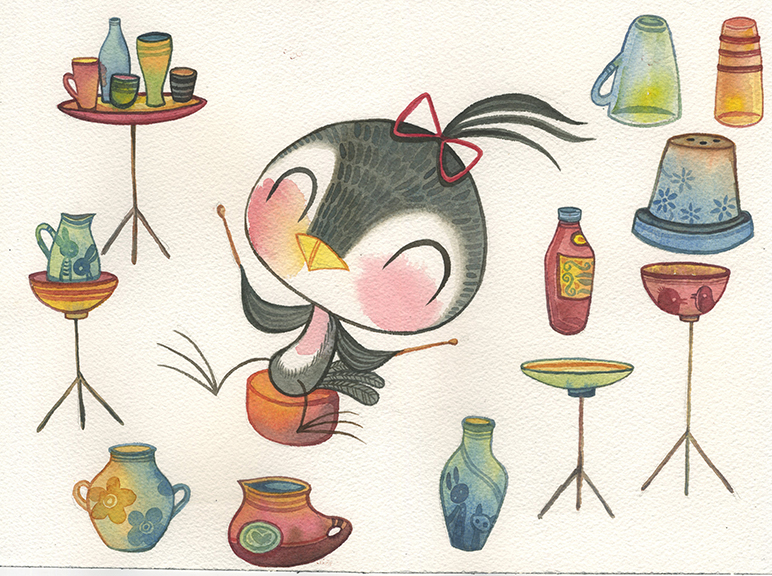 Sugar Frosted Goodness!: Art of Pickle - The Little Bird Who Doesn't Tweet