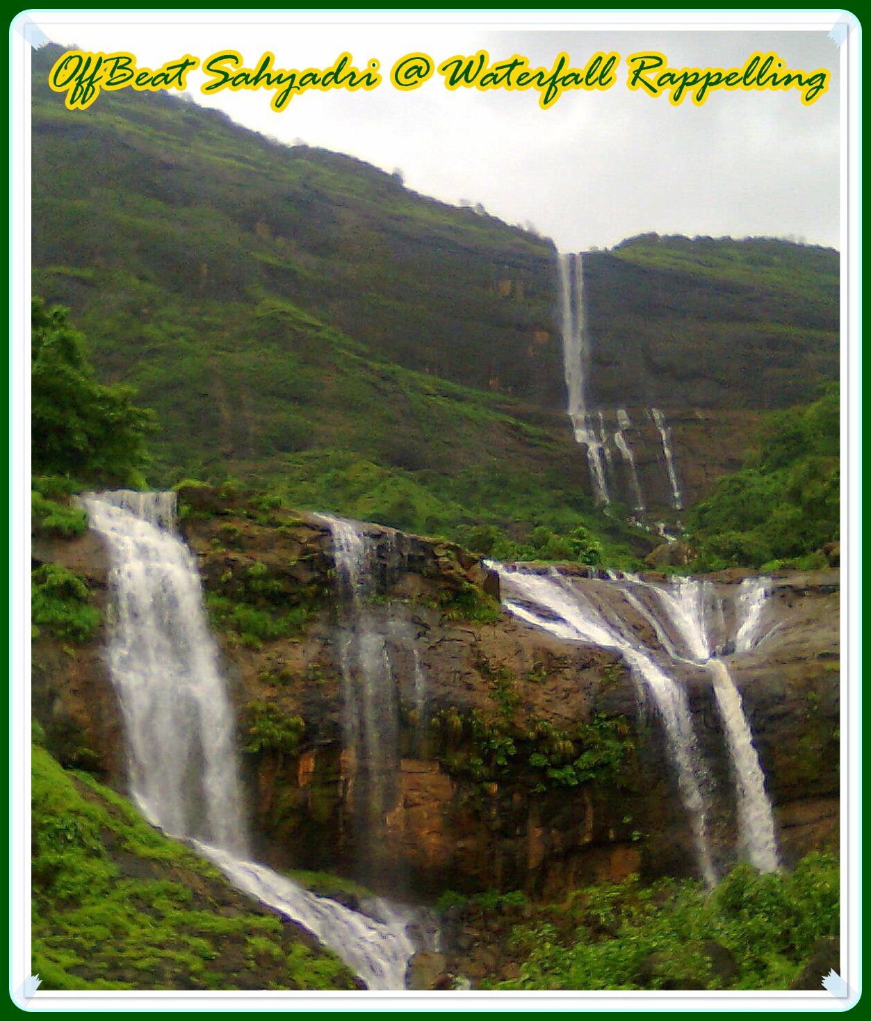 OffBeat Sahyadri: Waterfall Rappelling at dodhani with OffBeat Sahyadri ...