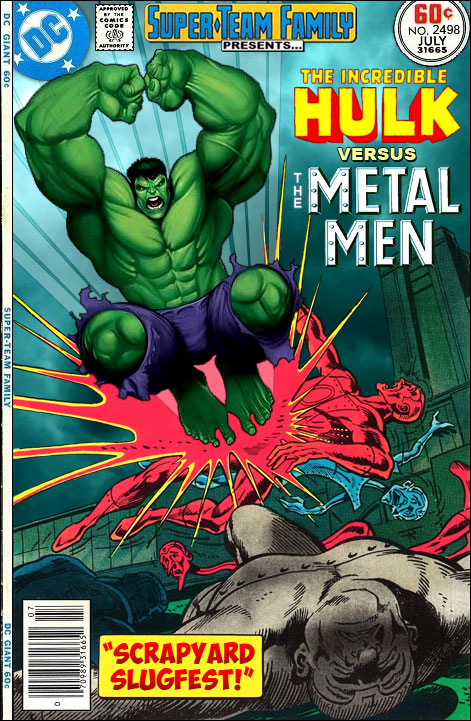 Super-Team Family: The Lost Issues!: The Hulk Vs. the Metal Men