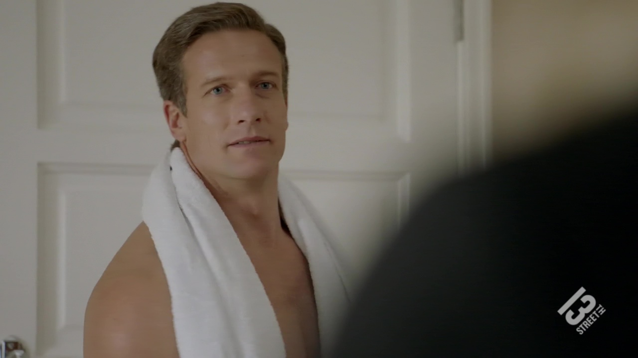 ausCAPS: Mike Edward shirtless in The Brokenwood Mysteries 4-03 "The ...